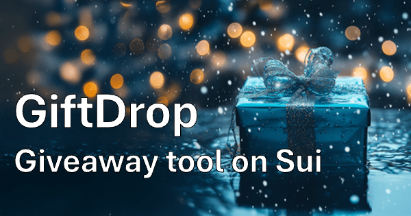 Gift Drop - Sui Community Giveaway Tool